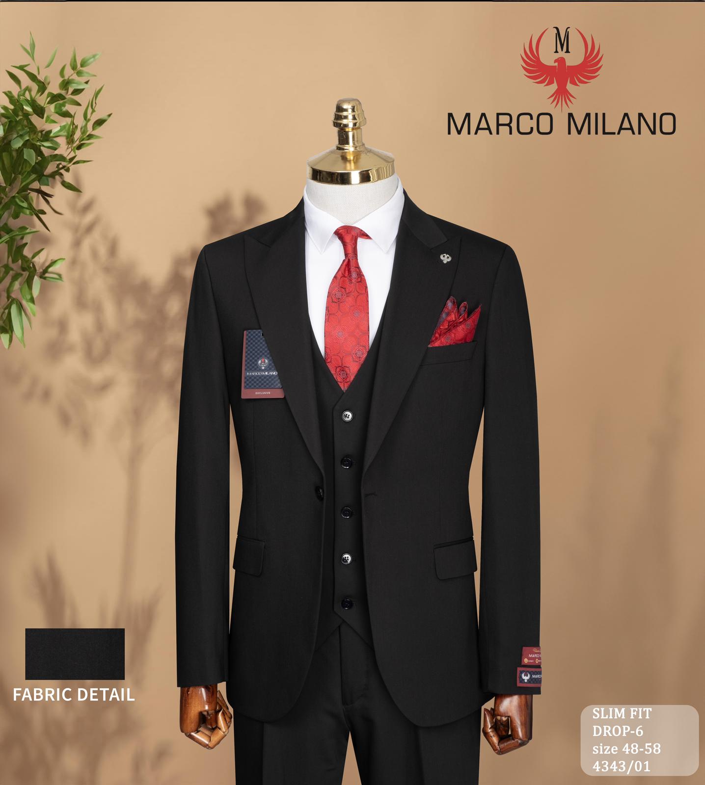 BLACK 3PCS TURKEY SUIT - StyleCart